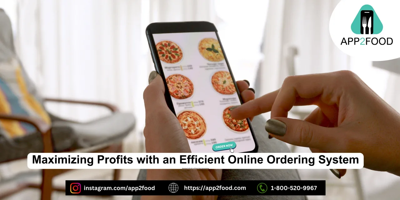 Maximizing Profits with an Efficient Online Ordering System